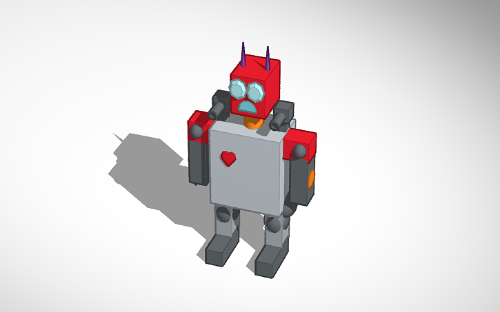 3D design The Robot | Tinkercad