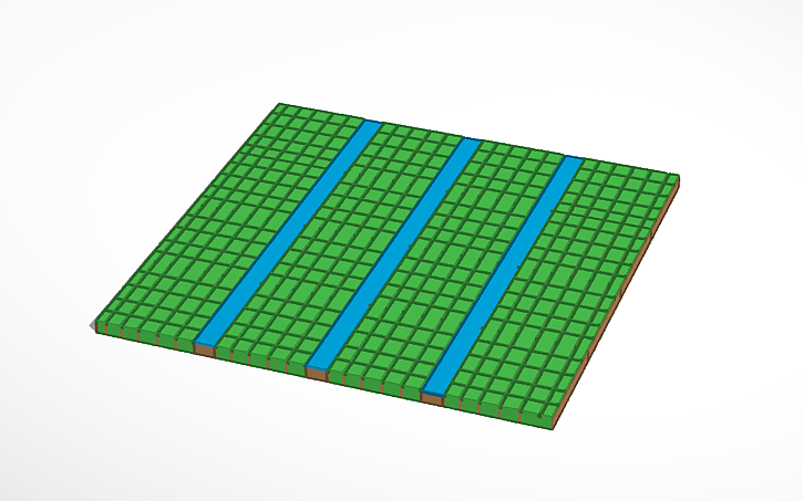 3D design Simple Grid | Tinkercad