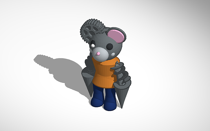 3D design raze piggy book 2 chapter 4 - Tinkercad