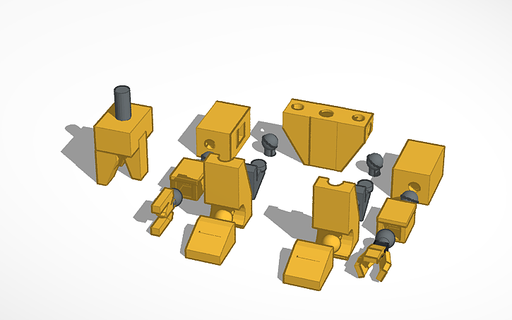 3D design Kreo Transformers ROTF Scrapper Upgrade Kit - Tinkercad