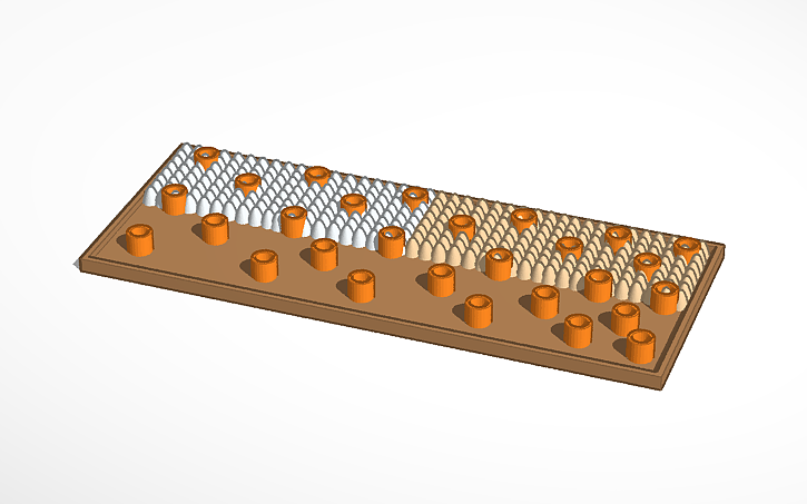 3D design Cleat rug | Tinkercad