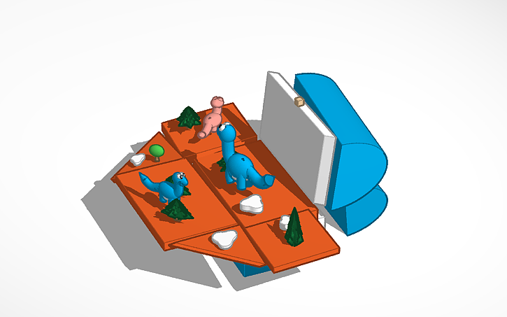 3D design Dino World | Tinkercad