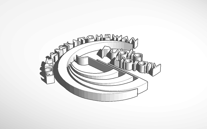 3D design Copy of FSPL logo | Tinkercad