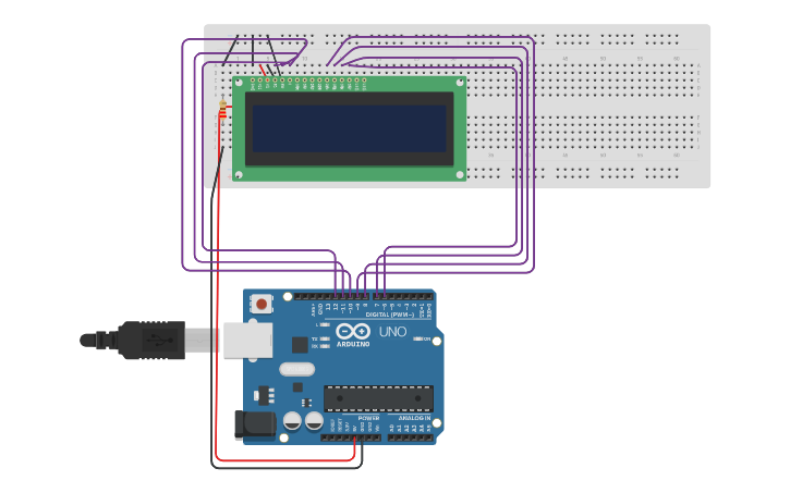 Circuit design Running TEXT LEGIYANTO | Tinkercad