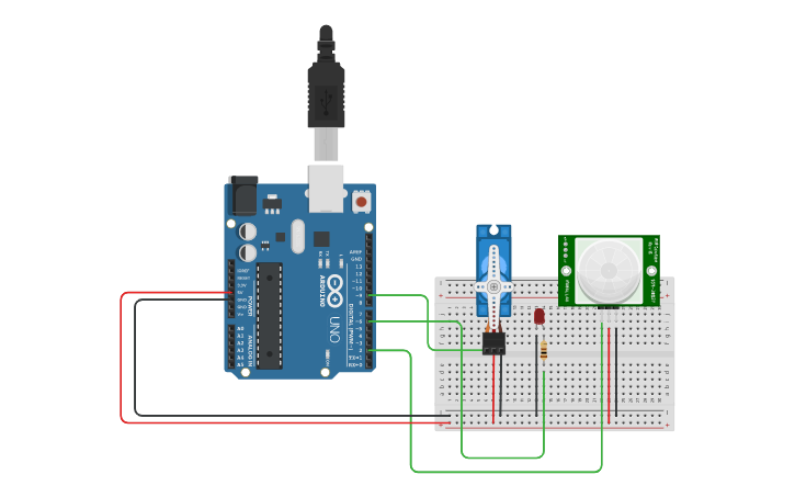 Circuit design Task 1 | Tinkercad