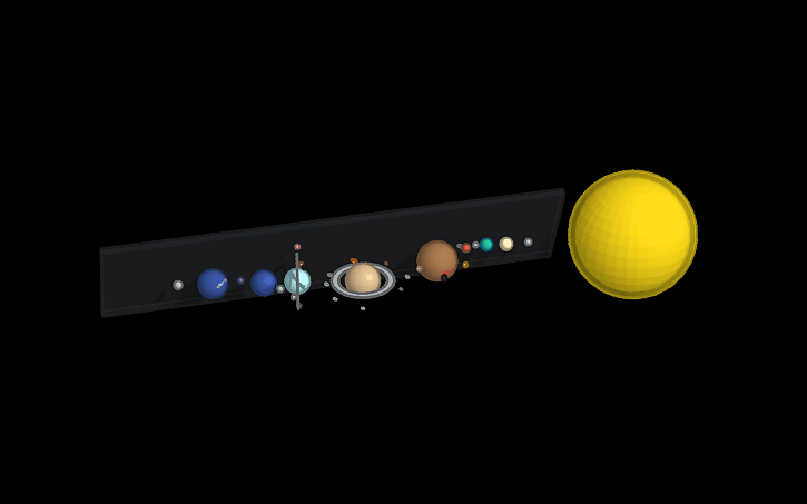 3D design The Solar System (Works in Sim Lab! With New Tracing Orbits ...