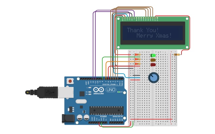 Circuit Design Traffic Light Arduino Simulation Yango Madison James Tinkercad