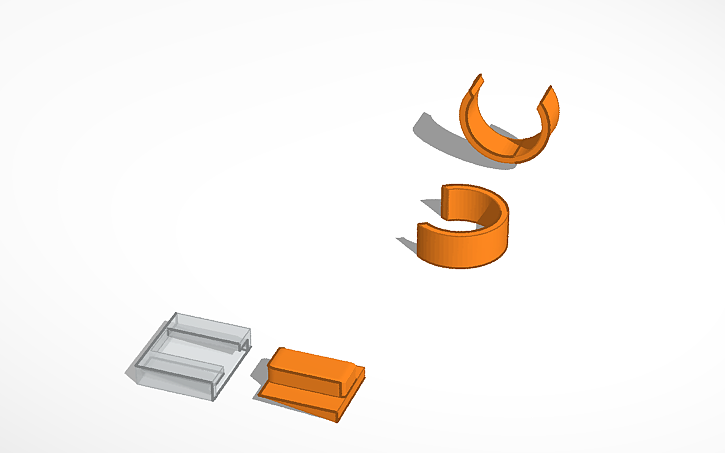 3D design Interlocking wedge - Tinkercad