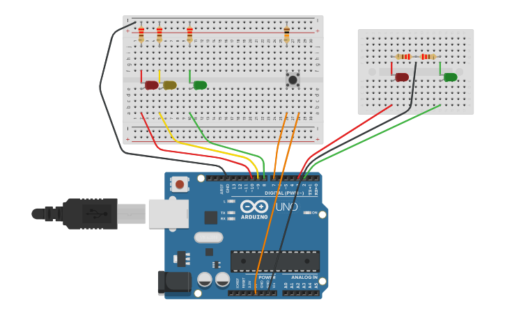 Circuit design Comando IF...Else - Tinkercad