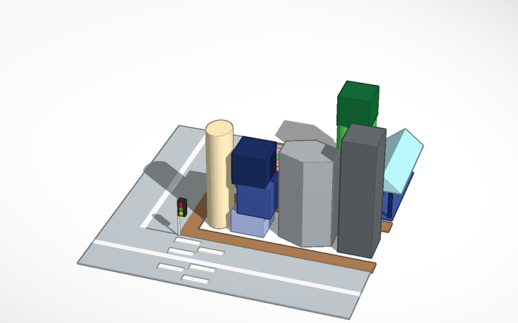 3D design my city | Tinkercad