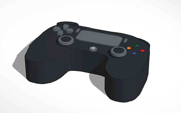 3D design PS4 Controller - Tinkercad