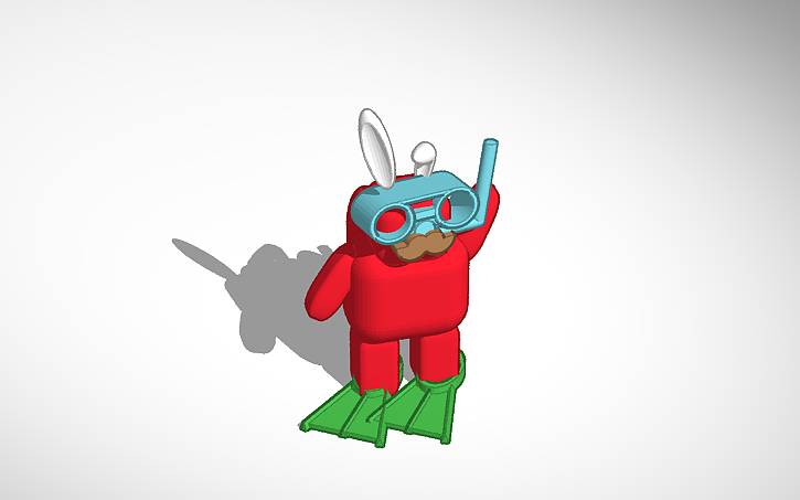 3D design astro boy - Tinkercad