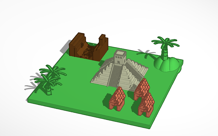 3D design aztecs | Tinkercad