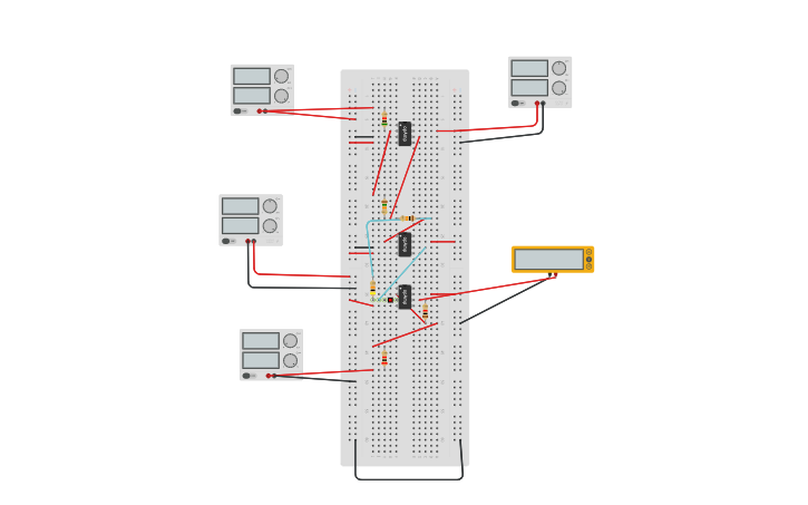 Circuit design 3.Simulation | Tinkercad