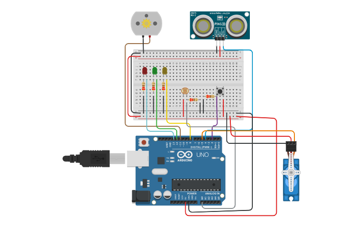 Circuit Design Segunda Parte Tinkercad
