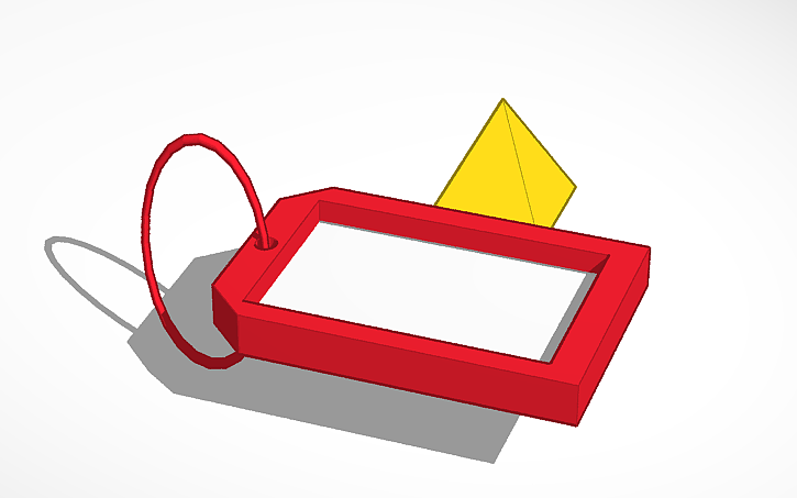 3D design Copy of Keyring base | Tinkercad