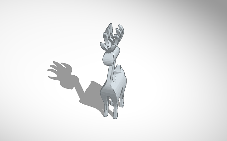 3D design Reindeer | Tinkercad
