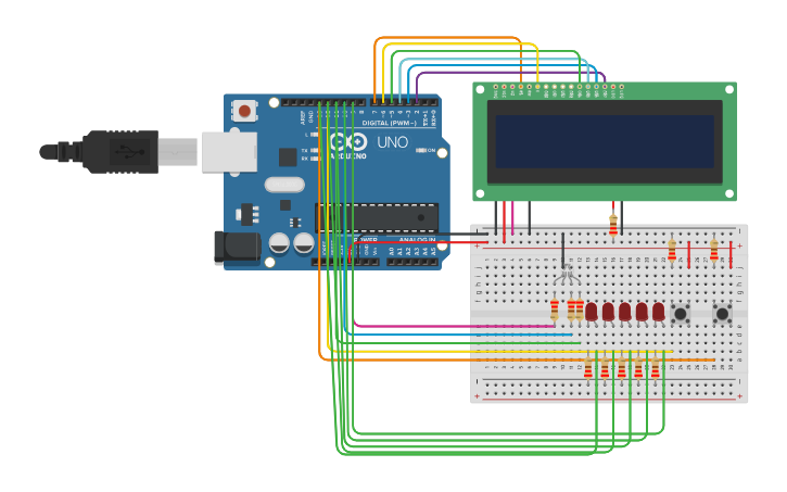 Circuit Design Copy Of Multi Choice Text Adventure Game Tinkercad