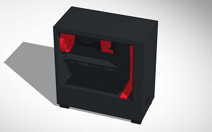 3D design Gaming PC - Tinkercad