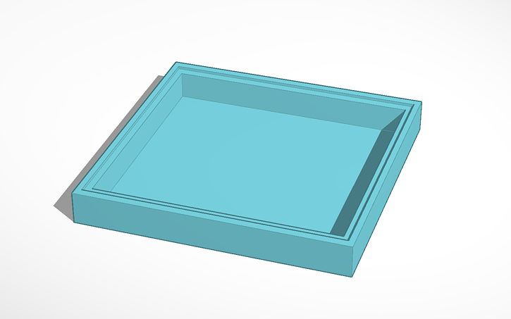 3D design Storage Box - Tinkercad