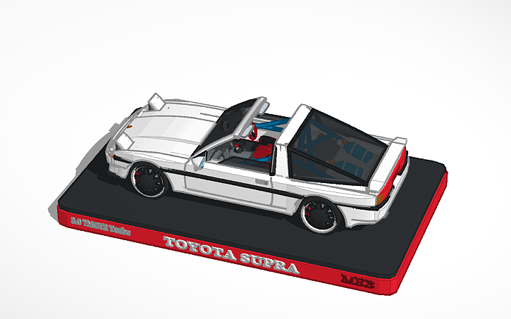 3D design TOYOTA SUPRA 7MGTE turbo | Tinkercad