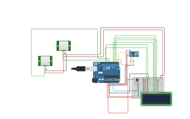 Circuit design IOT_PROJECT - Tinkercad