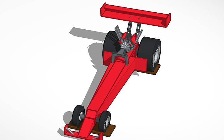 3D design Dragster | Tinkercad