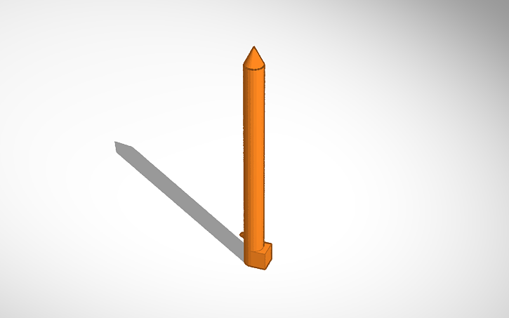 3D design Stylus - Tinkercad