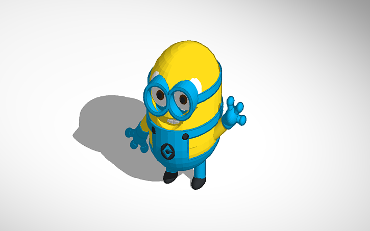 3D design minion perfecto - Tinkercad