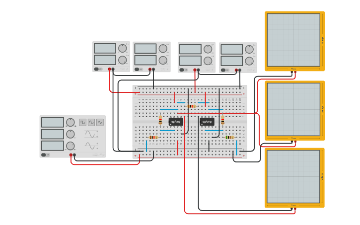 Circuit design EE241 Final Project Brett Knutson - Tinkercad
