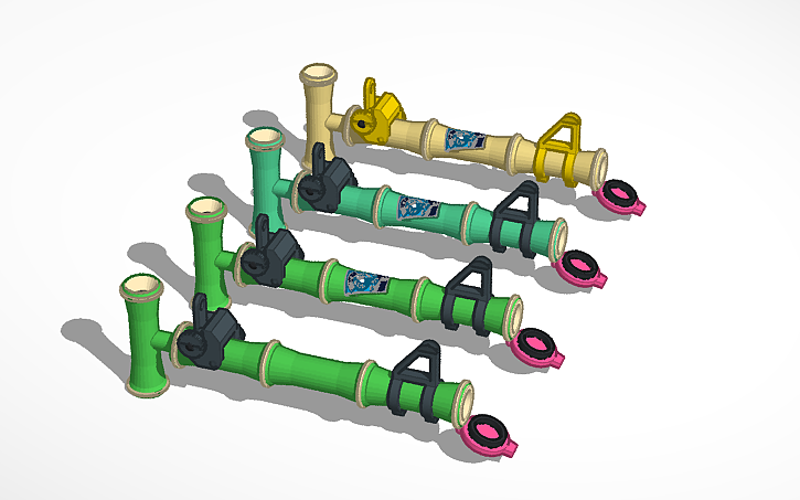 3D design Splatoon Bamboozler 14 - Tinkercad