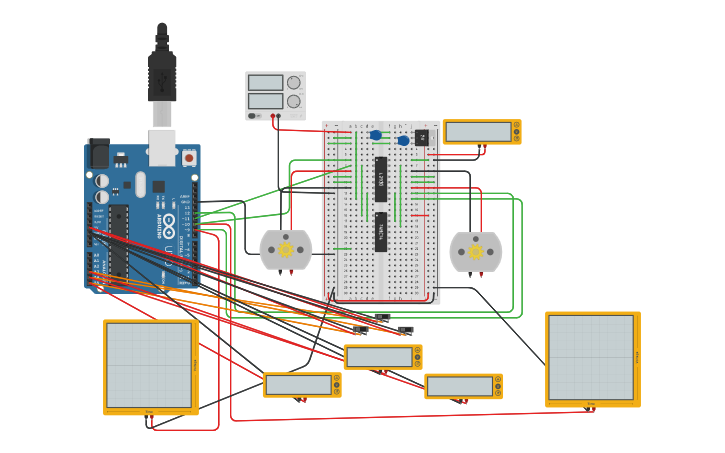 Circuit Design Project For Online Demo Tinkercad 