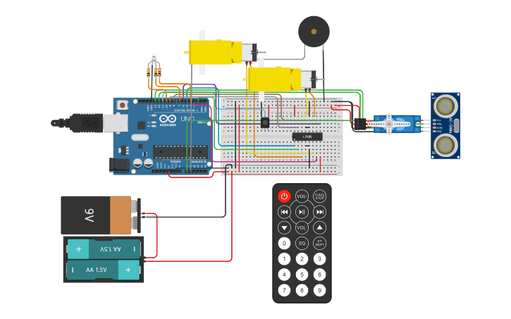 Circuit design FINAL | Tinkercad