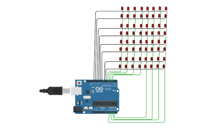 Circuit design pkmkb 8x8 - Tinkercad