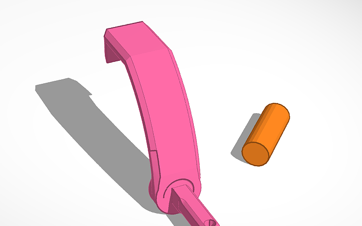 3D design Flashforge Finder Filament holder & guide - Tinkercad