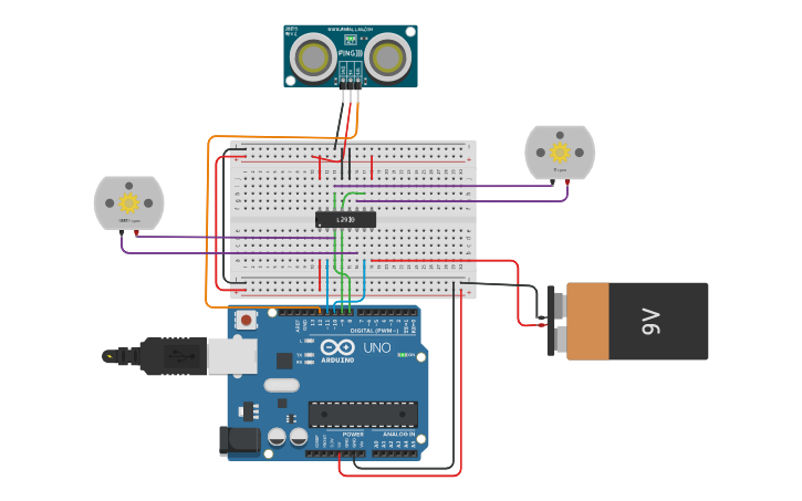 Circuit design TP4 - Tinkercad