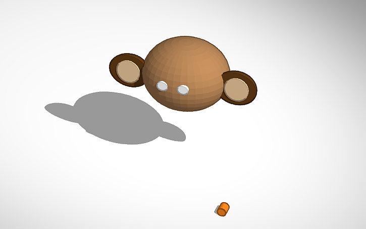 3D design Monkey | Tinkercad