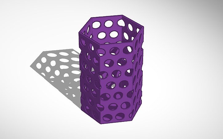 3D design Jayden Thompson - pen cup | Tinkercad