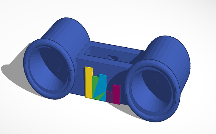 3D design docking station - Tinkercad