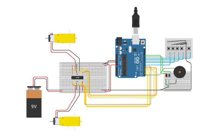 Circuit design Coding 11 | Tinkercad