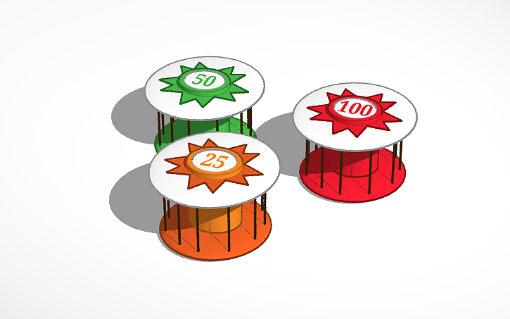 3D design Parte de pinball 3D | Tinkercad
