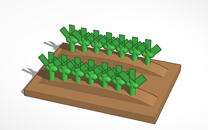 3D design Mayan Farm - Tinkercad