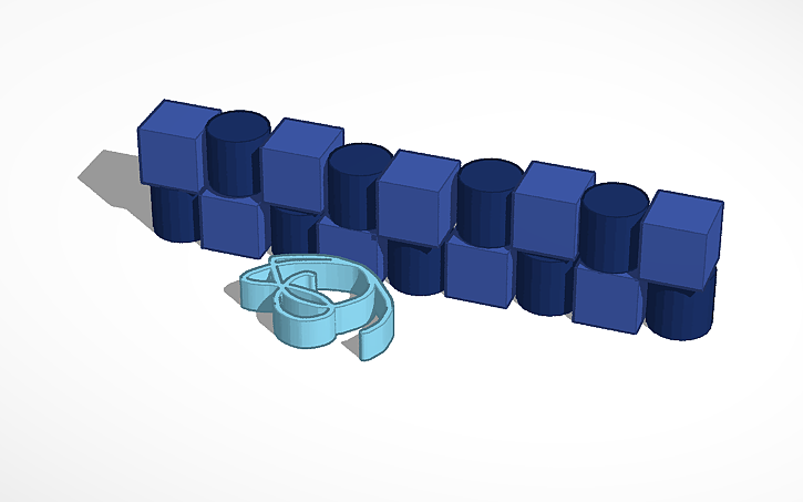 3D design cotten - Tinkercad