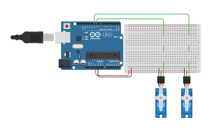 Circuit design PI3 | Tinkercad