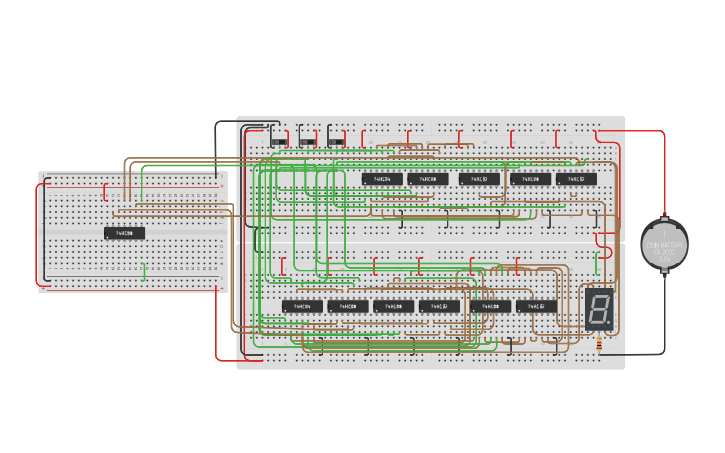 Circuit design Activity#8- 3-Variable K-Map | Tinkercad
