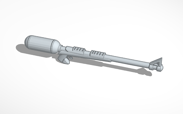 3D design splatoon splatcharger PRINTABLE - Tinkercad