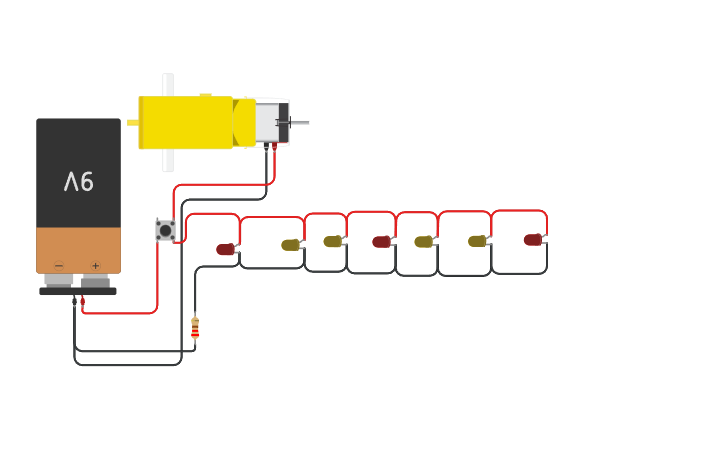 Circuit design Simple Representation. - Tinkercad