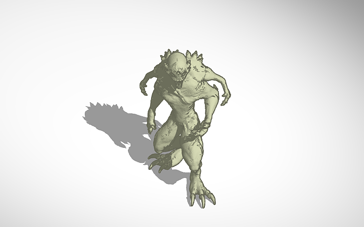 3D design A demon | Tinkercad