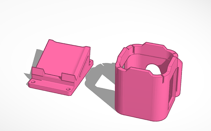3D design MartianII GoPro Mount | Tinkercad