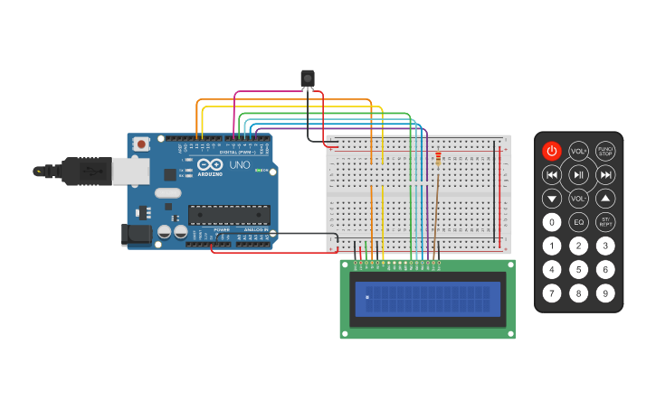 Circuit design Control 3 | Tinkercad